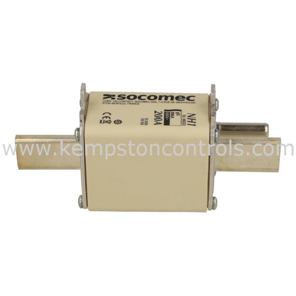 Socomec 68620200 SOCOMEC FUSE DIN1 200A GL/GG + STRKR | Kempston Controls