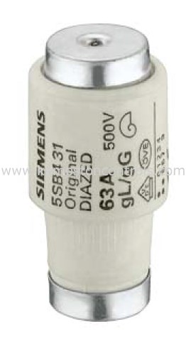 Siemens 5SB411 SIEMENS DIAZED FUSE SIZE DIII 35A 500V | Kempston Controls