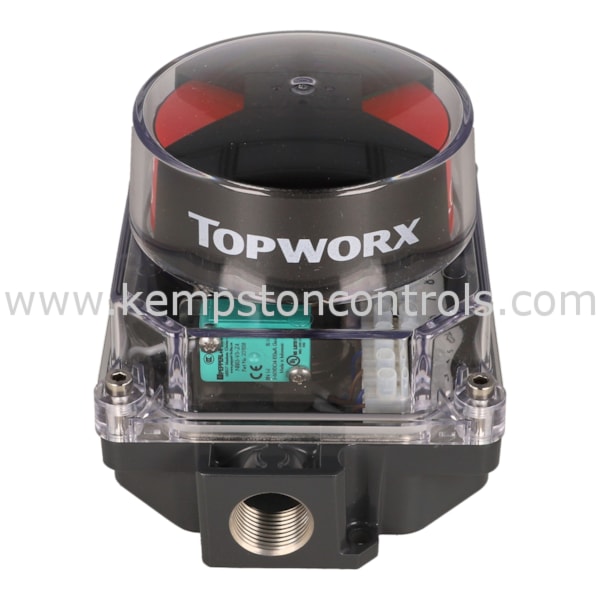 Emerson TopWorx TVF-52WGNMM ASCO NUMATICS TROPICALIZED ALUMINUM BASE WITH CLEAR RESIN LID, (2) P ...