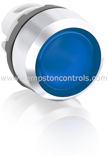 ABB 1SFA611100R3104 ABB MODULAR PUSHBUTTON, MOMENTARY, FLUSH, BLUE ...