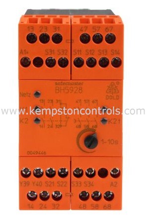 Dold BH5928.92/001/61 AC/DC24V 3S DOLD E-STOP MODULE WITH TIME DELAY ...