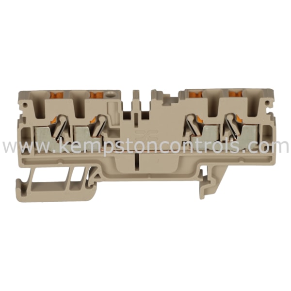 Weidmuller 1521690000 WEIDMULLER A4C 2.5 FEED-THROUGH TERMINAL, PUSH IN ...