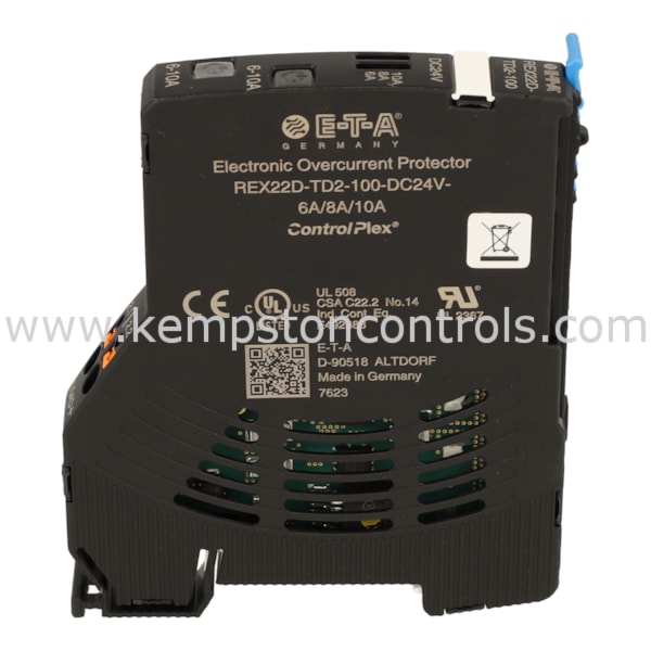 E-T-A Engineering Technology REX22D-TD2-100-DC24V-6A/8A/10A E-T-A ...