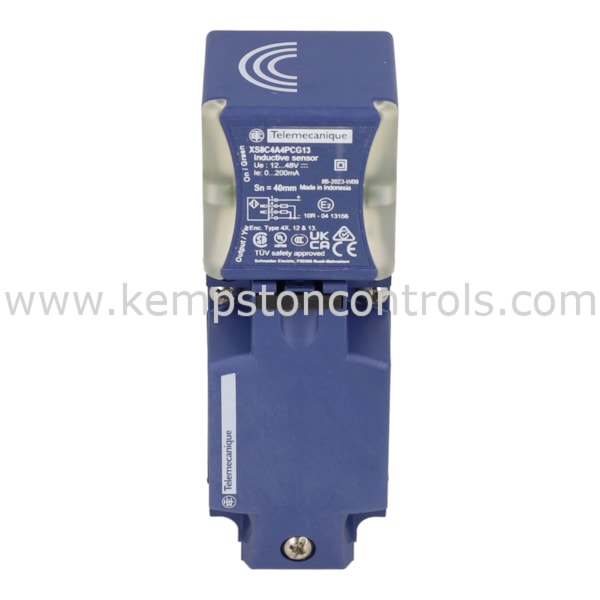Schneider XS8C4A4PCG13 SCHNEIDER INDUCTIVE SENSOR, 40X40X117MM, 40MM ...