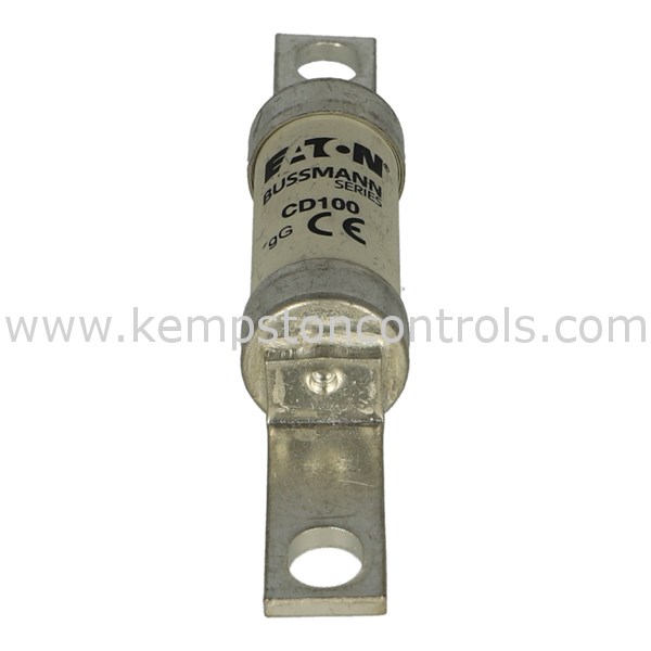 Bussmann CD100 LOW VOLTAGE BOLTED TAG FUSE, 100A, 550VAC, 80KA, HRC ...