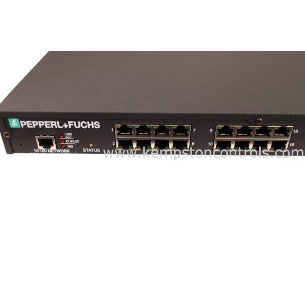 Pepperl + Fuchs ICDM-RX/TCP-16RJ45/RJ45-RM P + F DEVICEMASTER SERIAL ...