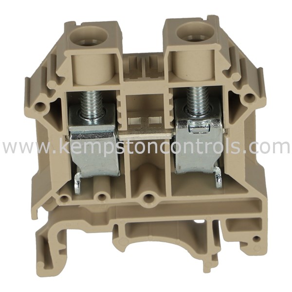 Dinkle DK10N DINKLE 10MM DIN RAIL TERMINAL GREY | Kempston Controls