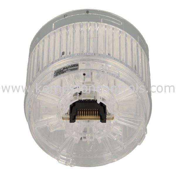 Patlite LR6-E-YZ PATLITE LED MODULE, AMBER, CLEAR LENS, 60MM DIA. FOR USE WITH LR4 SERIES SIGNAL ...