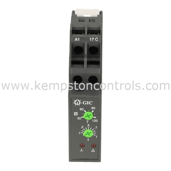 GIC 12SDT0 GIC STAR DELTA START TIMER/TIME DELAY RELAY, 240VAC, 50HZ ...