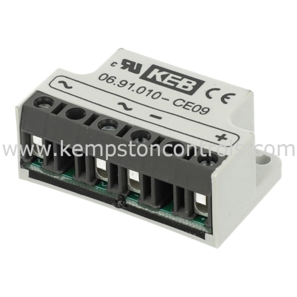 KEB 06.91.010-CE09 KEB 720VAC, 1A, 45°C, MOTOR BRAKE RECTIFIER ...