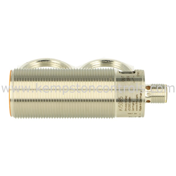 IFM KI5085 IFM CAPACITIVE SENSOR, 8MM SENSING RANGE. M30X1.5 BARREL, M12X1 CONNECTOR, NO/NC ...