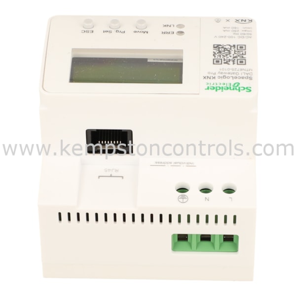 Schneider MTN6725-0101 SCHNEIDER SPACELOGIC KNX DALI GATEWAY PRO 1CH ...