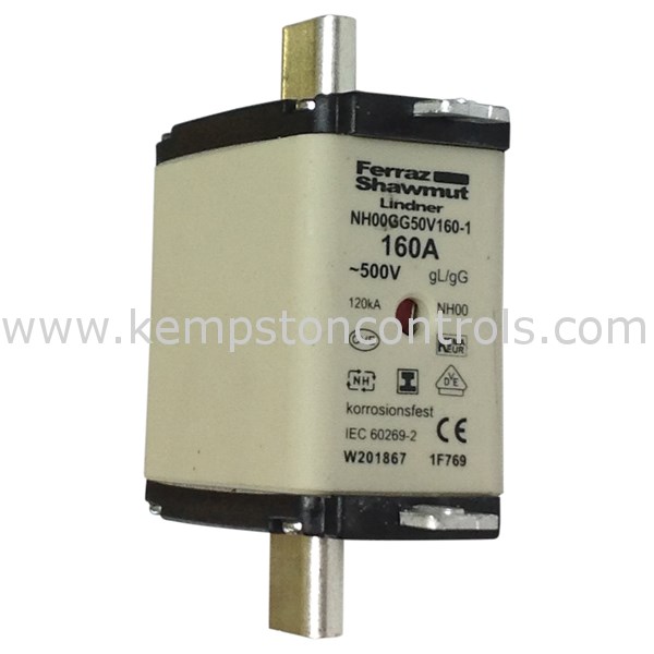 Eaton - Holec 1328113 EATON - HOLEC FUSE NH00 160A 500V GL/GG ...