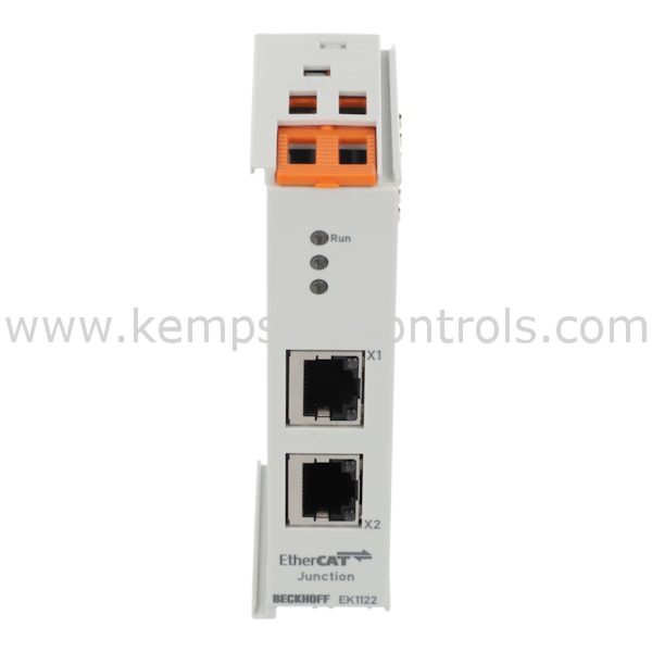 Beckhoff EK1122 BECKHOFF ETHERCAT COUPLER, 2-PORT ETHERCAT JUNCTION, 2 ...