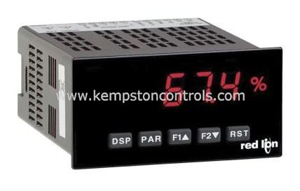 Red Lion PAXD0000 RED LION PAX PANEL METER, DC VOLT CURRENT INPUT, RED ...