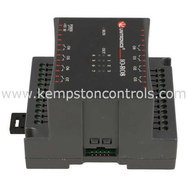 Unitronics IO-RO8 UNITRONICS I/O EXPANSION MODULES, 8 RELAY OUTPUTS 24VDC | Kempston Controls
