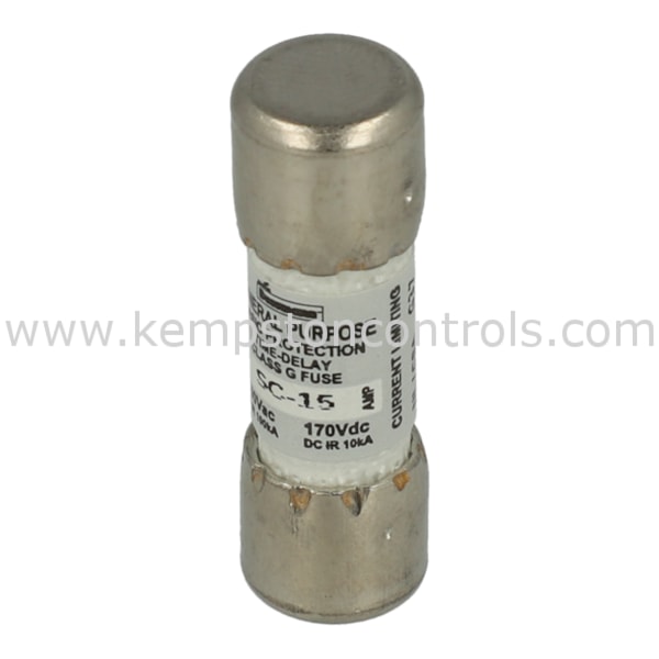 Bussmann SC-15 BUSSMANN SC FUSE CLASS G CLASS G - LOW VOLTAGE - NORTH ...