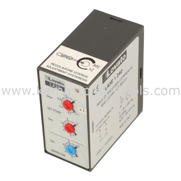 Lovato LA3E1240 LOVATO RELAY 240V AC | Kempston Controls