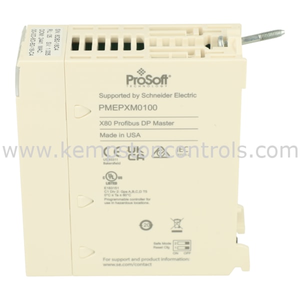 Schneider PMEPXM0100 SCHNEIDER MODICON M580 PROFIBUS DP MASTER MODULE ...