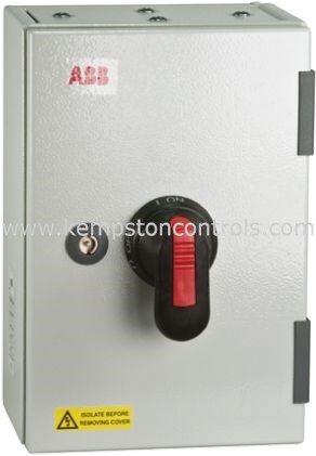 ABB OT125TPN-A 125A 3P+N STEEL ENC SW DISCONNECT IP65 | Kempston Controls