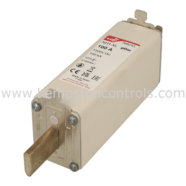 Other 368245 DF BATTERY STORAGE FUSE NH1XL GBAT 1500VDC 100A | Kempston ...