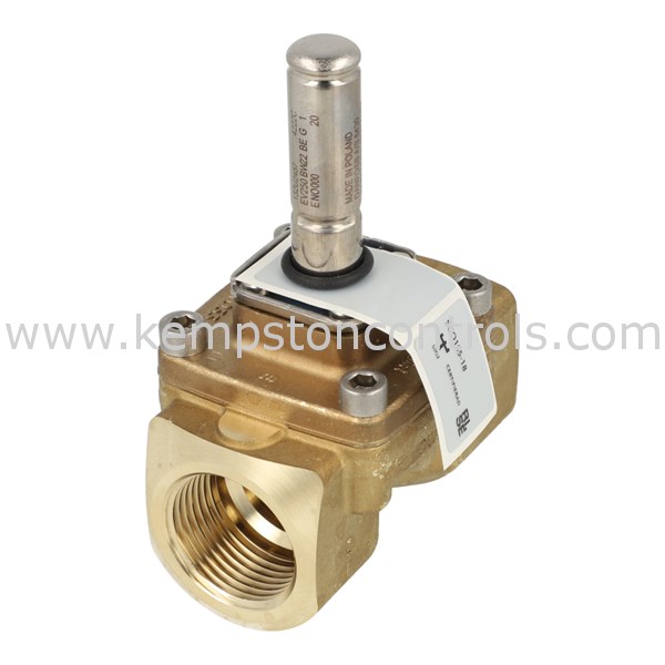 Danfoss 132U2457 DANFOSS SOLENOID VALVE, EV250BW,SINGLE FLOW, ECO BRASS ...