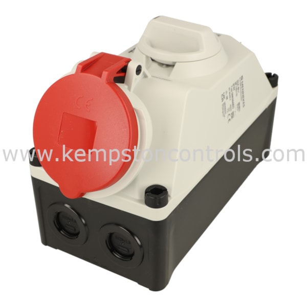 Mennekes 5603506G MENNEKES RED INTERLOCKED SOCKET IP44 32A 5P 400V 6H ...