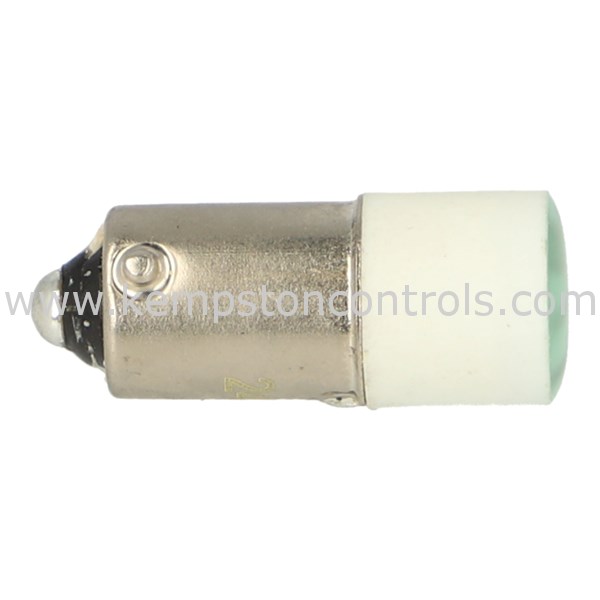 ABB BA9S24LEDV GE LED BULB, GREEN, BA9S, 24AC/DC, PLASTIC | Kempston ...