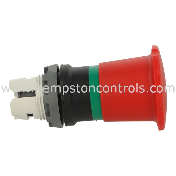 ABB 1SFA611523R1001 ABB MPET4-10R MODULAR EMERGENCY STOP, TWIST RELEASE, MUSHROOM 40MM, RED, NO ...