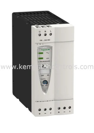 Schneider ABL8REM24050 SCHNEIDER REGULATED SWITCH POWER SUPPLY, 1 OR 2 ...