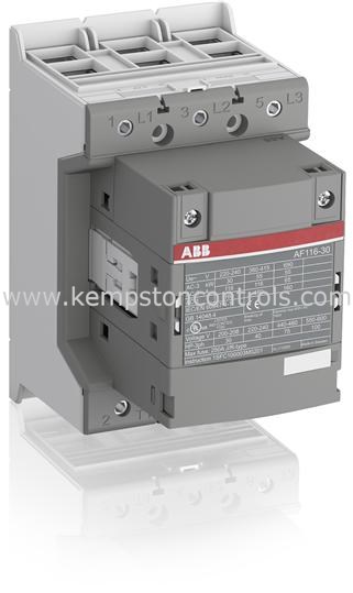 ABB 1SFL427001R1300 ABB AF116-30-00-13 CONTACTOR, 3 POLE, 55KW, 116A AC3, COIL 100-250V50/60HZ ...