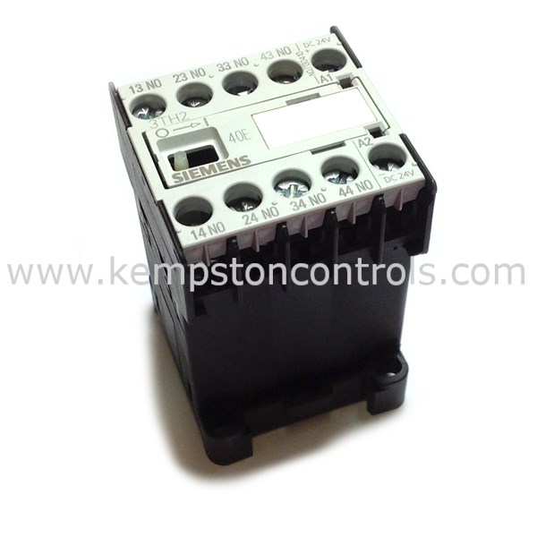 Siemens 3TH2040-0BB4 SIEMENS CONTACTOR RELAY, 40E, EN 50011, 4 NO ...