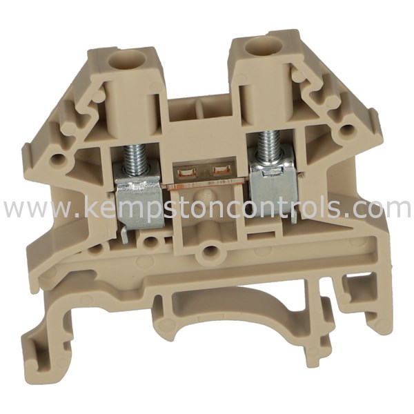 Dinkle DK2.5N DINKLE 2.5MM DIN RAIL TERMINAL GREY | Kempston Controls