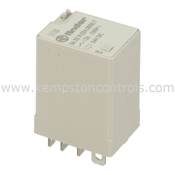 Finder 56.32.9.024.0000T FINDER MINIATURE POWER RELAY, CO (NPDT), 24V ...
