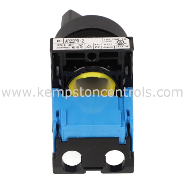 Fuji AR22PR-210B FUJI SWITCH, 2 POSITION, MAINTAINED, 1 NO, BLACK ...