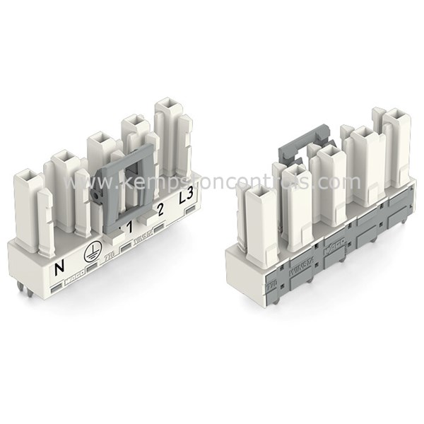 WAGO 770-825 WAGO SOCKET, FOR PCBS 5-POLE WHITE | Kempston Controls
