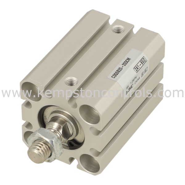 SMC CDQSB20-20DCM SMC PNEUMATIC CYLINDER Ø20, STR=20, THROUGH HOLE, BOTH ENDS TAPPED, NO SWITCH ...