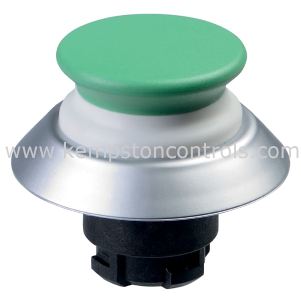 Schmersal NDTP30GN SCHMERSAL HYGIENIC MUSHROOM IMPACT PUSHBUTTON GREEN | Kempston Controls