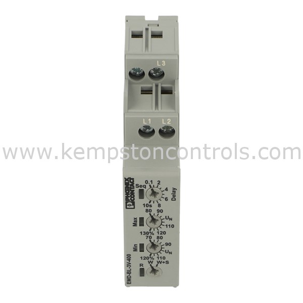 Phoenix 2903525 PHOENIX MOITORING RELAY, 3 PHASES, 400VAC, 4KV, 10VA ...