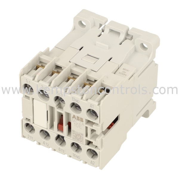 ABB MC2A310AT1 GE CONTACTOR 3P 12A 24VAC 1NO COIL.50/60HZ 1NO ...