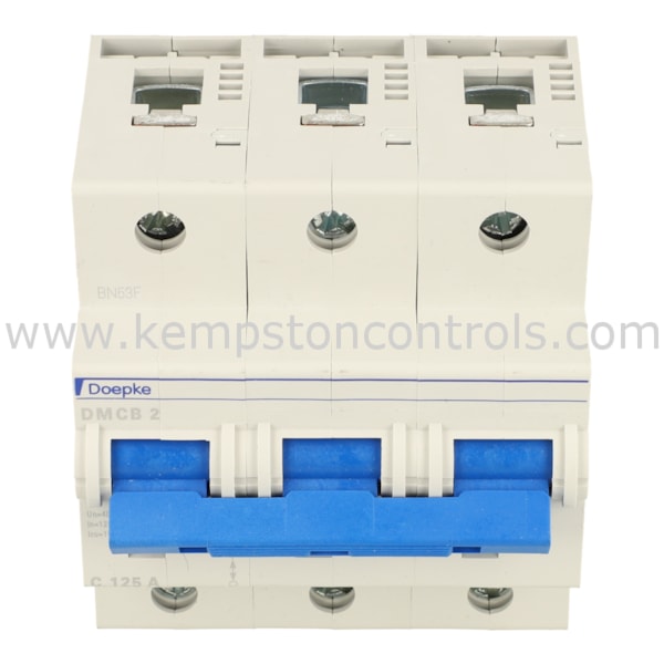 Doepke DMCB2-C125/3 DOEPKE MCB, 125A, 3 POLE, TYPE C | Kempston Controls