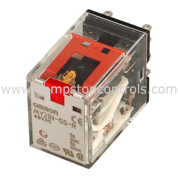 Omron MY2IN-GS-R AC48 OMRON RELAY, PLUG-IN, 8-PIN, DPDT, 10A ...