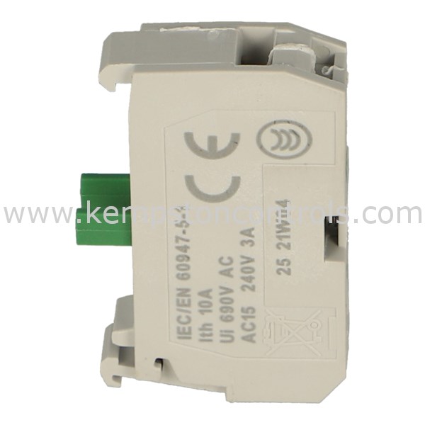 Baco 33E10 BACO 33E10, CONTACT BLOCK, N/O, SCREW TERMINALS, MAX 600V ...