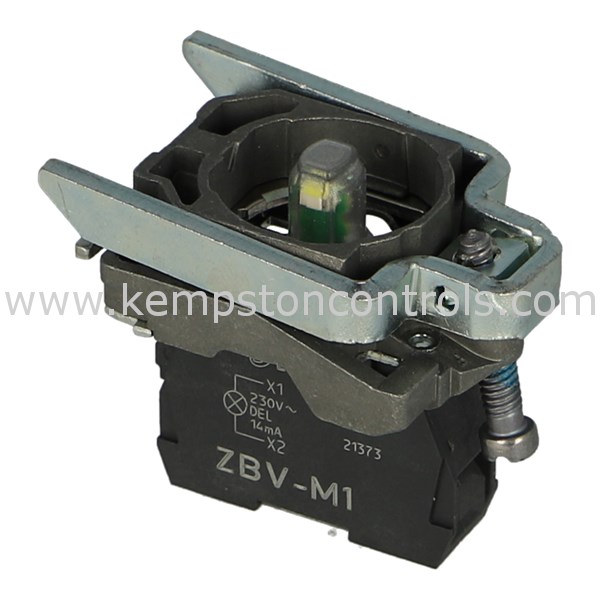 Schneider ZB4BVM4 SCHNEIDER RED LIGHT BLOCK WITH BODY/FIXING COLLAR ...