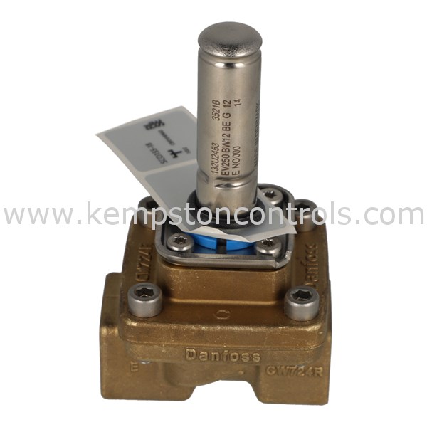 Danfoss 132U2453 DANFOSS SOLENOID VALVE, EV250BW, SINGLE FLOW, ECO ...