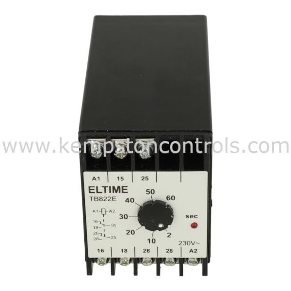 Eltime TB822E-60S-230V-2CO TEMPATRON DIN RAIL MOUNTING DELAY ON ...