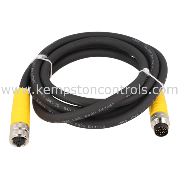 Turck Banner BSM BKM 19-1958-2.5/S101 TURCK BANNER CONNECTOR CABLE, M16 ...