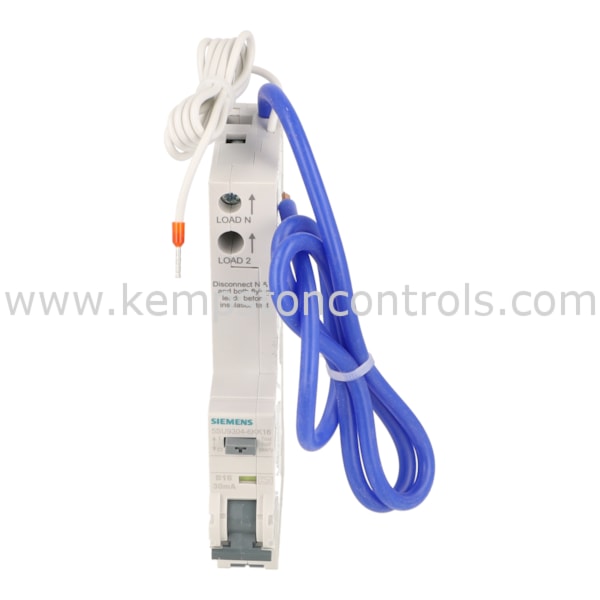 Siemens 5SU9304-6KK16 SIEMENS RCBO 10 KA, 1P+N, TYPE A 30 MA, B CHAR, IN 16 A, UN AC 230 V ...