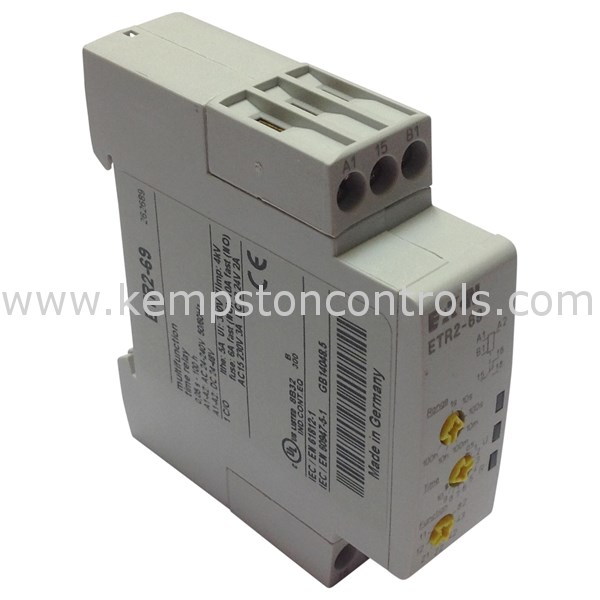 Eaton Moeller ETR2-69 MOELLER TIMER, MULTI-FN, 24-240V AC/DC | Kempston Controls