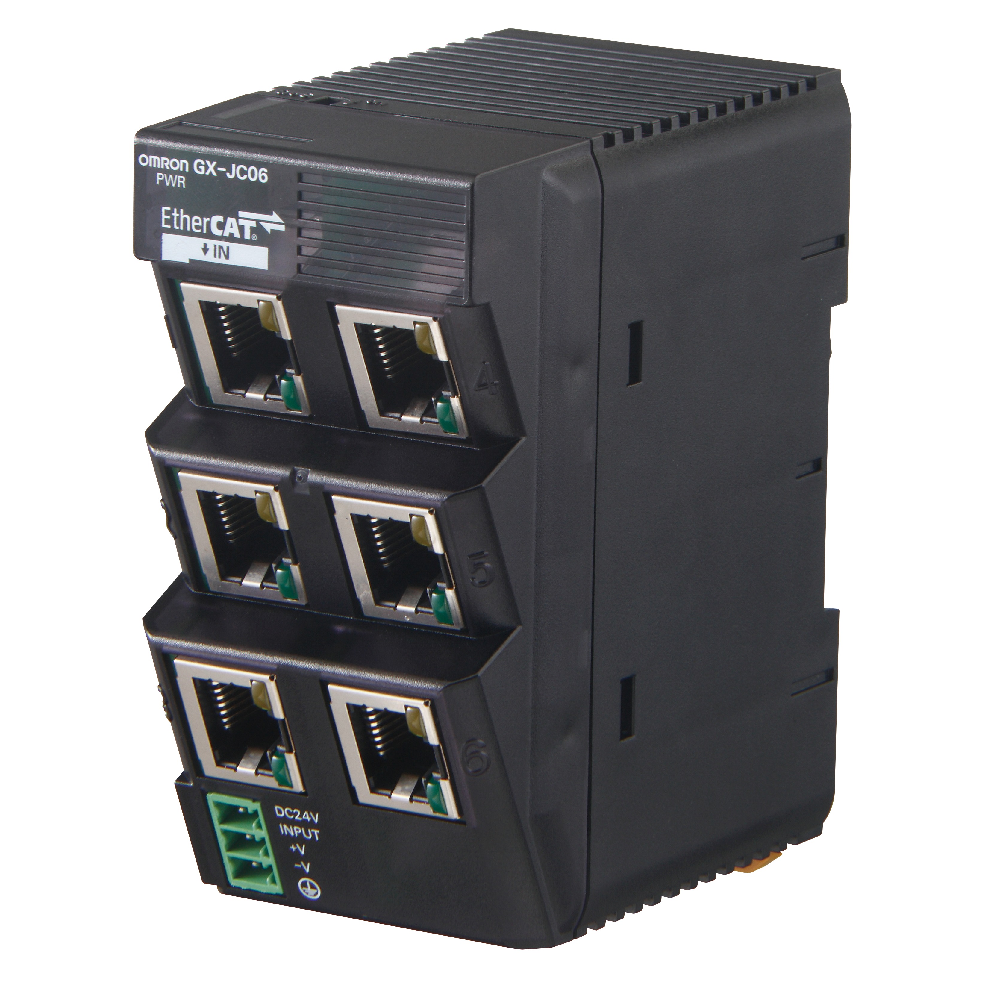 Omron GX-JC06 OMRON ETHERCAT BRANCHING UNIT, 6 PORT, 24VDC SUPPLY ...